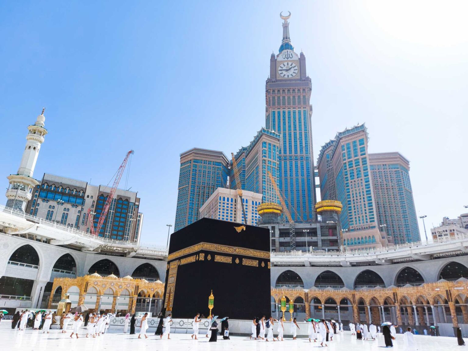 Map of Masjid Al Haram in Makkah - عيشها سعودية